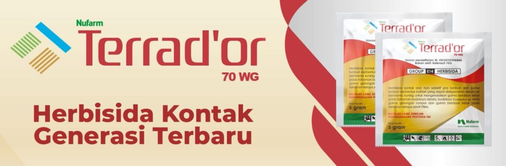 Terrad’or 70 WG Herbisida Kontak Generasi Terbaru - Nufarm Indonesia