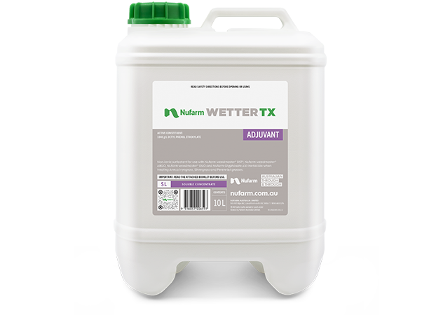 Wetter TX - Nufarm Australia