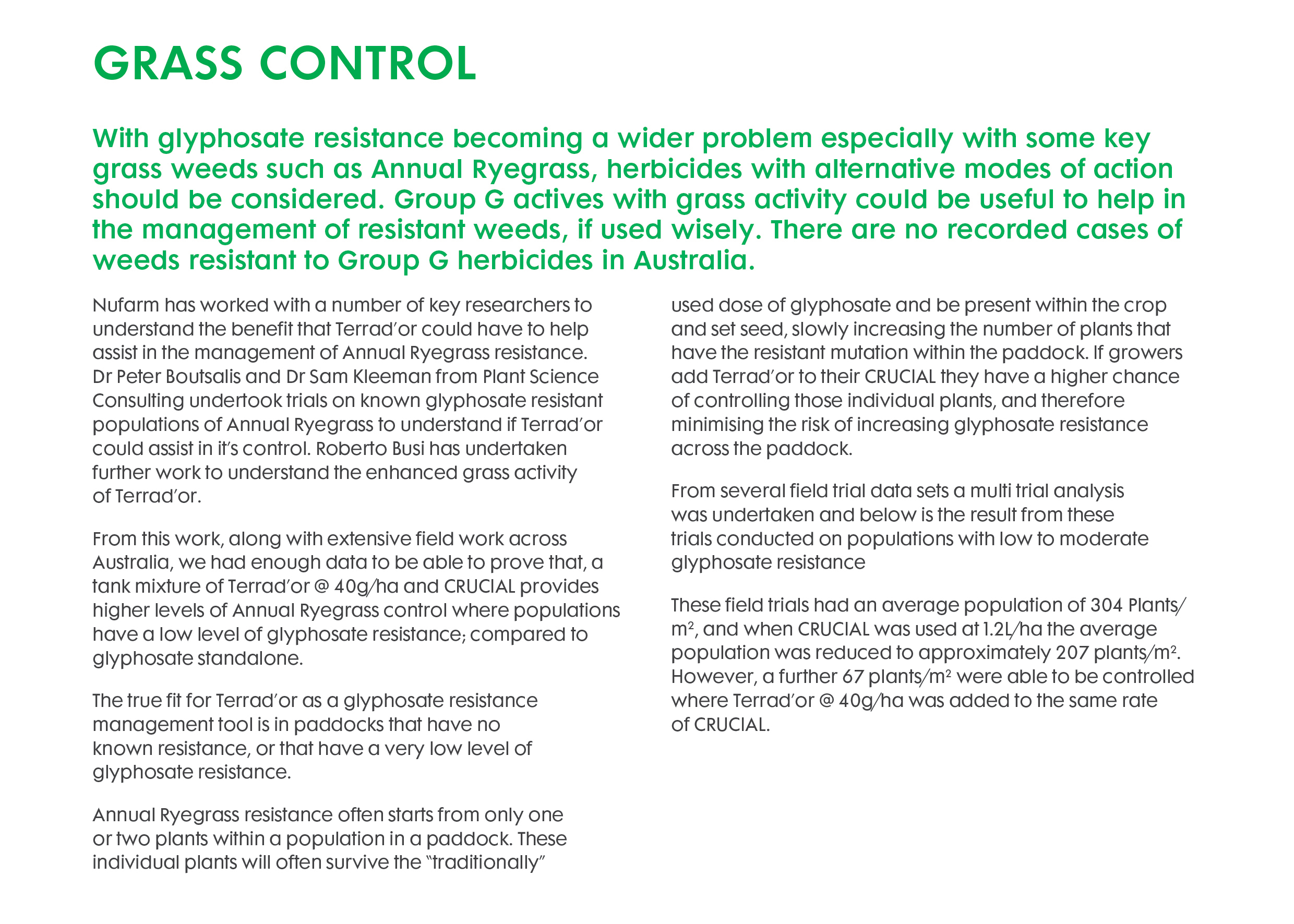 Terrad'or - Nufarm Australia