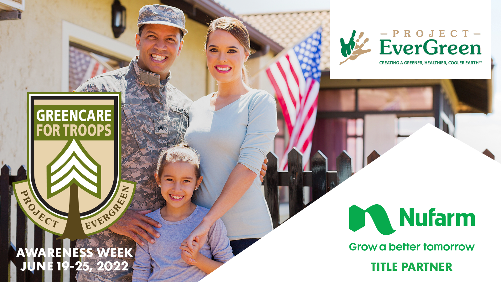 National GreenCare for Troops Awareness Week - US - Turf
