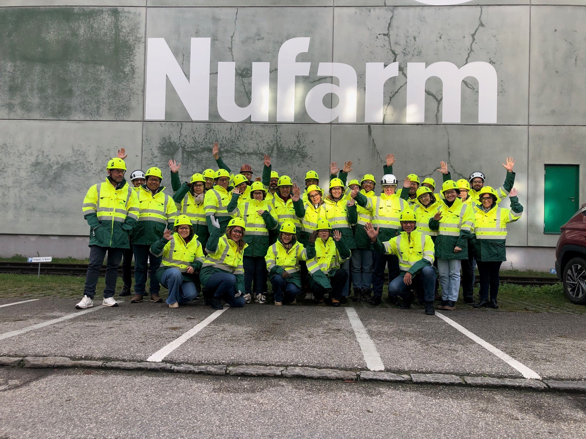 Nufarm Portugal Visita Fábrica de Linz - Nufarm Portugal