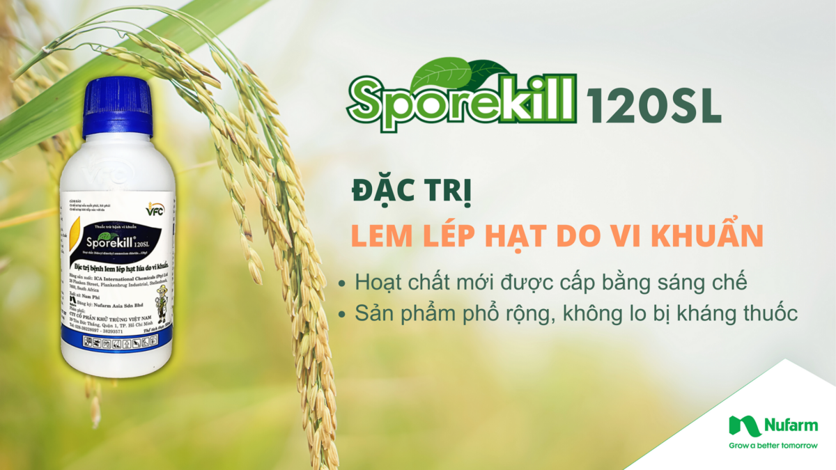 SPOREKILL 120SL - Nufarm Vietnam